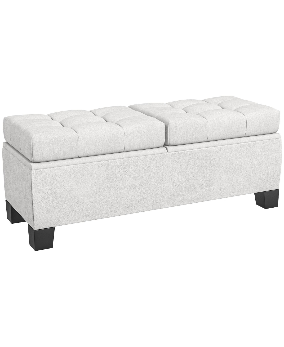 Click here for Homcom Storage End of Bed Bench  Upholstered Bench... prices