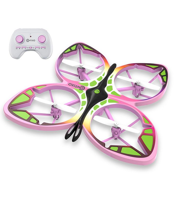 Contixo TD2 Butterfly RC Drone: 3D Flip, Headless Mode, LED Lights ...