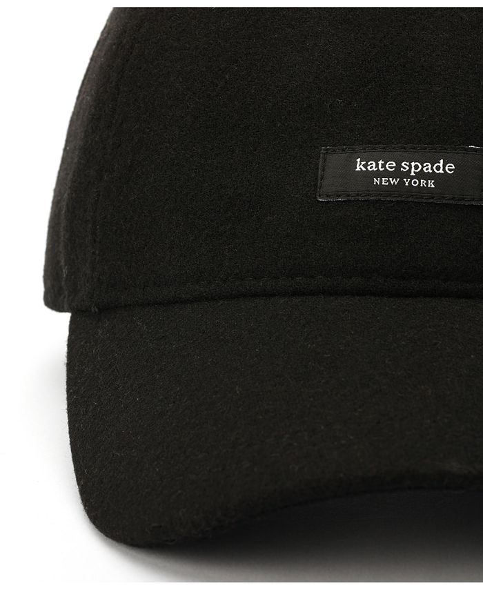kate spade new york Women's Sam Wool Baseball Cap - Macy's