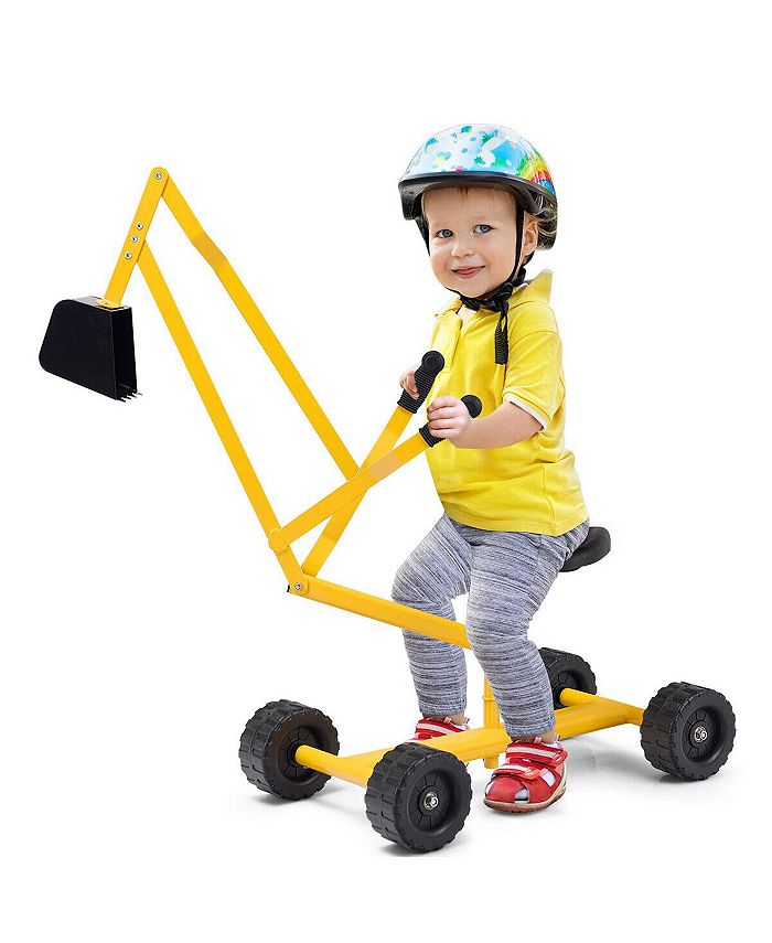 SUGIFT Heavy Duty Steel Frame Kid Ride-on Sand Digger - Macy's
