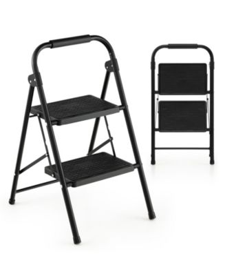 2-Step Ladder with Wide Anti-Slip Pedal - Macy's