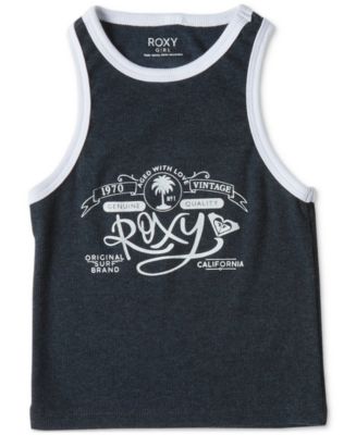 Roxy Big Girls Logo Graphic Cropped Tank Top - Macy's