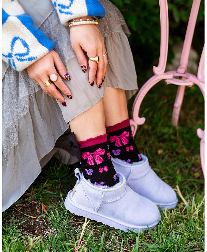 Sock Candy Women's Big Bow Energy Socks Bundle - Macy's