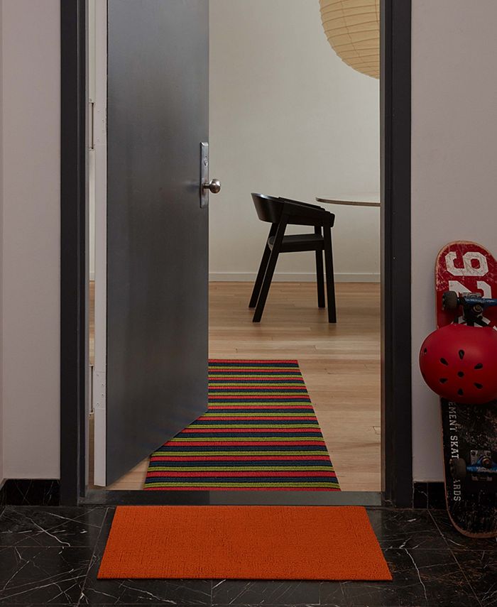 Chilewich Solid Shag Doormat 18" x 28" - Macy's