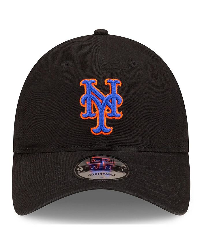 New Era Men's Black New York Mets Alternate Replica Core Classic ...
