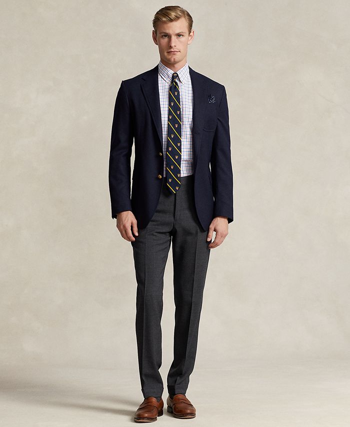 Polo Ralph Lauren Mens Classic Fit Tattersall Performance Shirt Macys