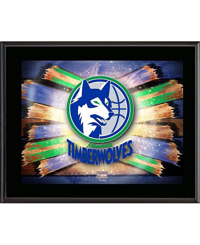 Fanatics Authentic Minnesota Timberwolves 10.5" x 13" Sublimated ...
