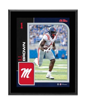 AJ Brown Ole Miss Rebels 10.5" x 13" Sublimated Player Plaque - Macy's