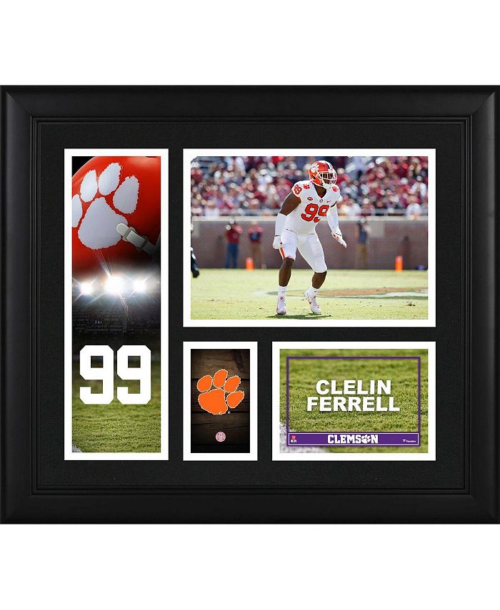 Fanatics Authentic Clelin Ferrell Clemson Tigers Framed 15" x 17 ...