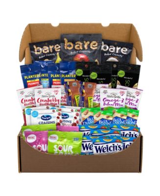 SnackBoxPros Fruit & Nuts Snack Box, 37 Pieces - Macy's