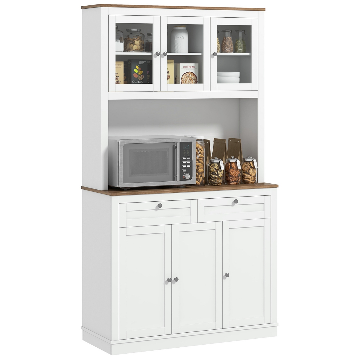 Click here for Homcom 71" Tall Kitchen Pantry Storage Cabine... prices