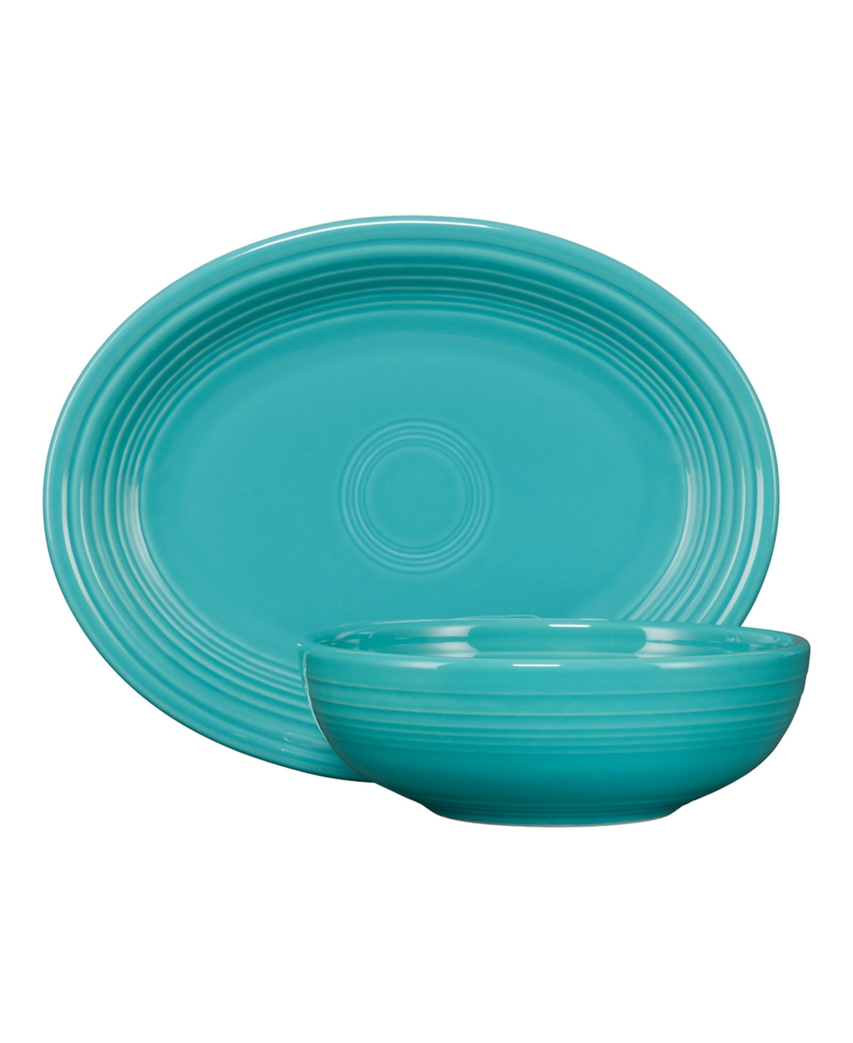 Click here for Fiesta Serve Set  Set of 2 - Turquoise prices