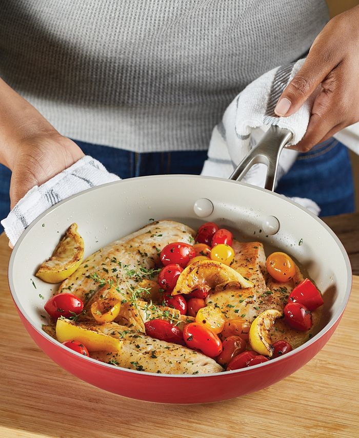 KitchenAid Hard Anodized Ceramic Nonstick 10 Pc Cookware Set - Macy's