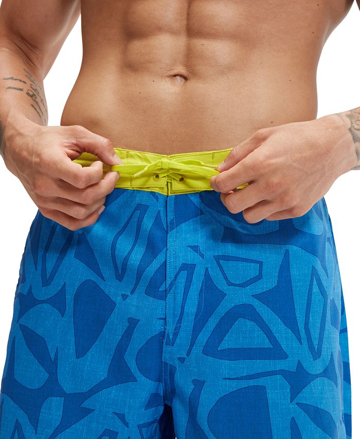 Speedo Men's Bondi Basin Printed 9" Boardshorts - Macy's