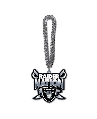 Men's and Women's Mojo Licensing Las Vegas Raiders Slogan Fan Chain ...