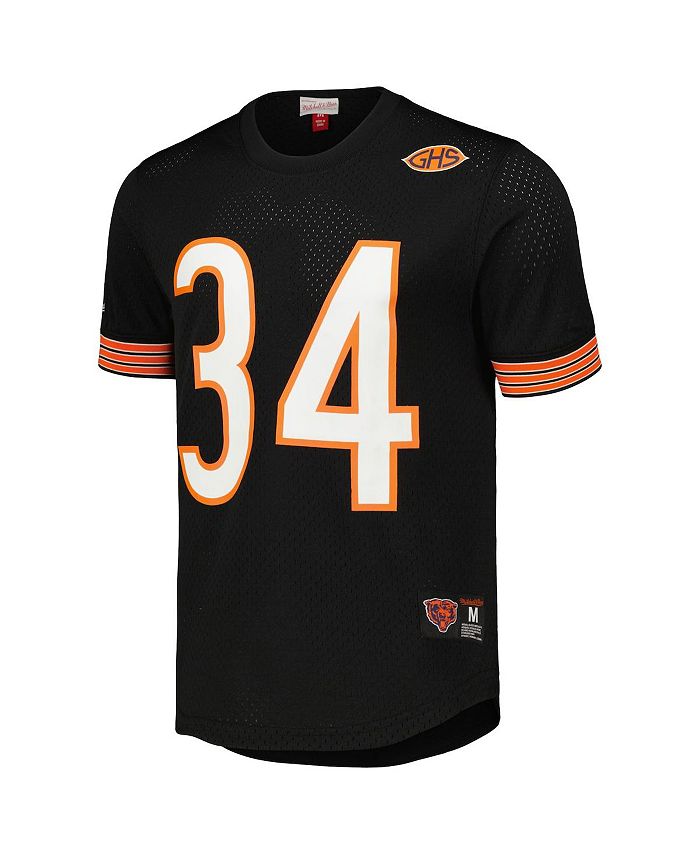 Mitchell & Ness Men's Walter Payton Black Chicago Bears Retired Player ...
