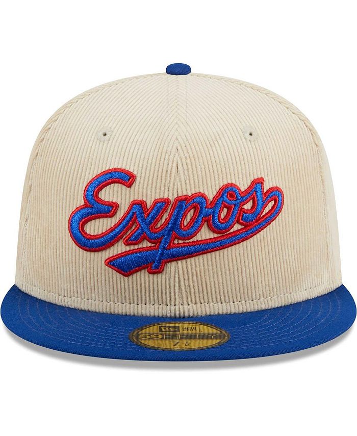 New Era Men's White Montreal Expos Cooperstown Collection Corduroy ...