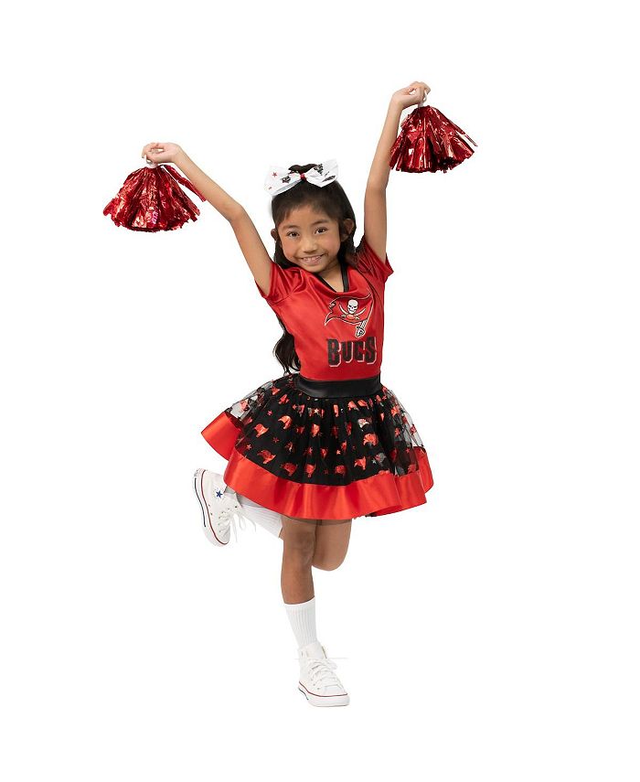 Jerry Leigh Girls Youth Red Tampa Bay Buccaneers Tutu Tailgate Game Day ...