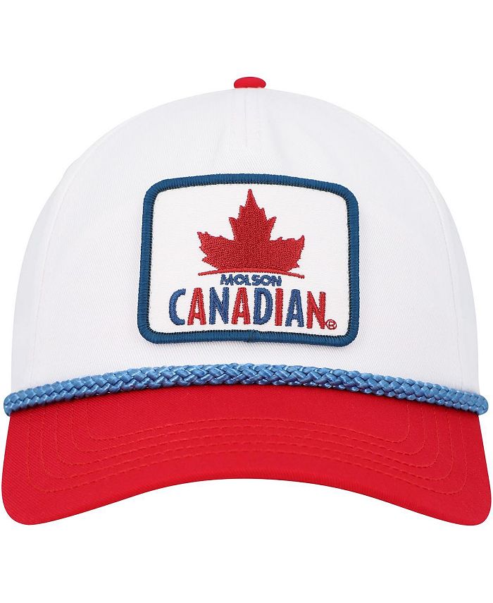 American Needle Men's White, Red Molson Coors Roscoe Adjustable Hat ...