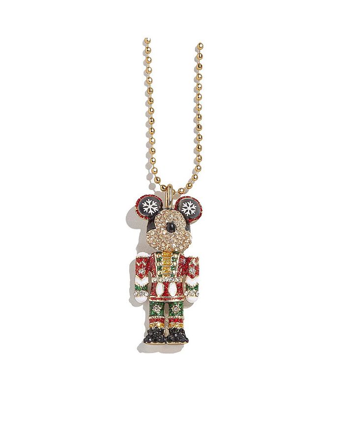 Baublebar Women's Mickey Mouse Nutcracker Pendant Necklace - Macy's