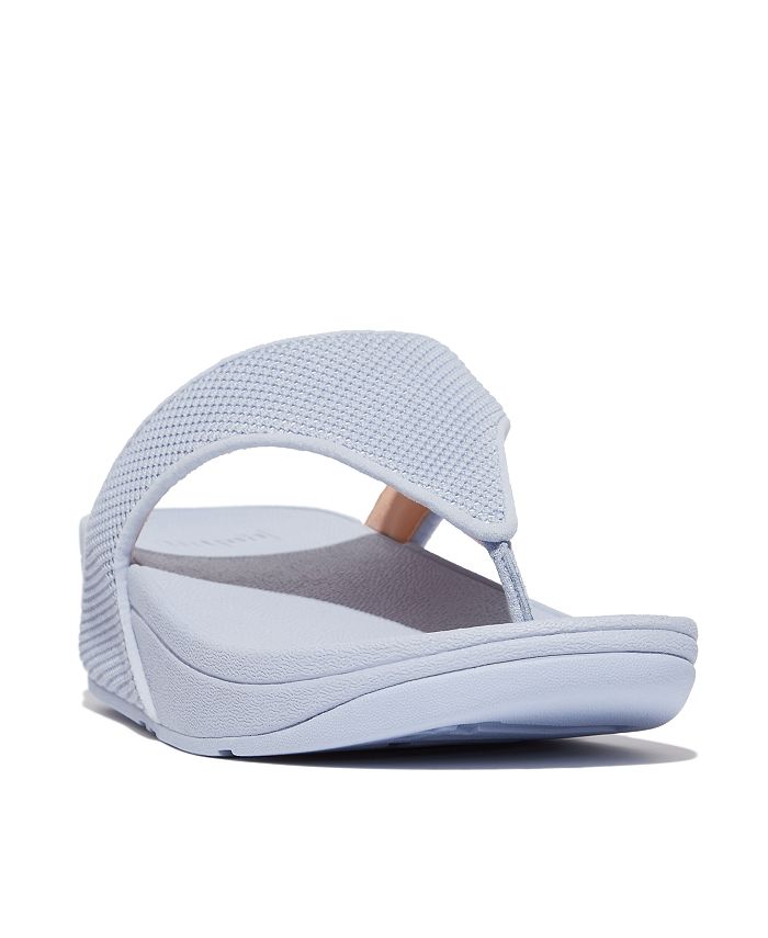 FitFlop Women's Lulu Water-Resistant Two-Tone Webbing Toe-Thongs - Macy's