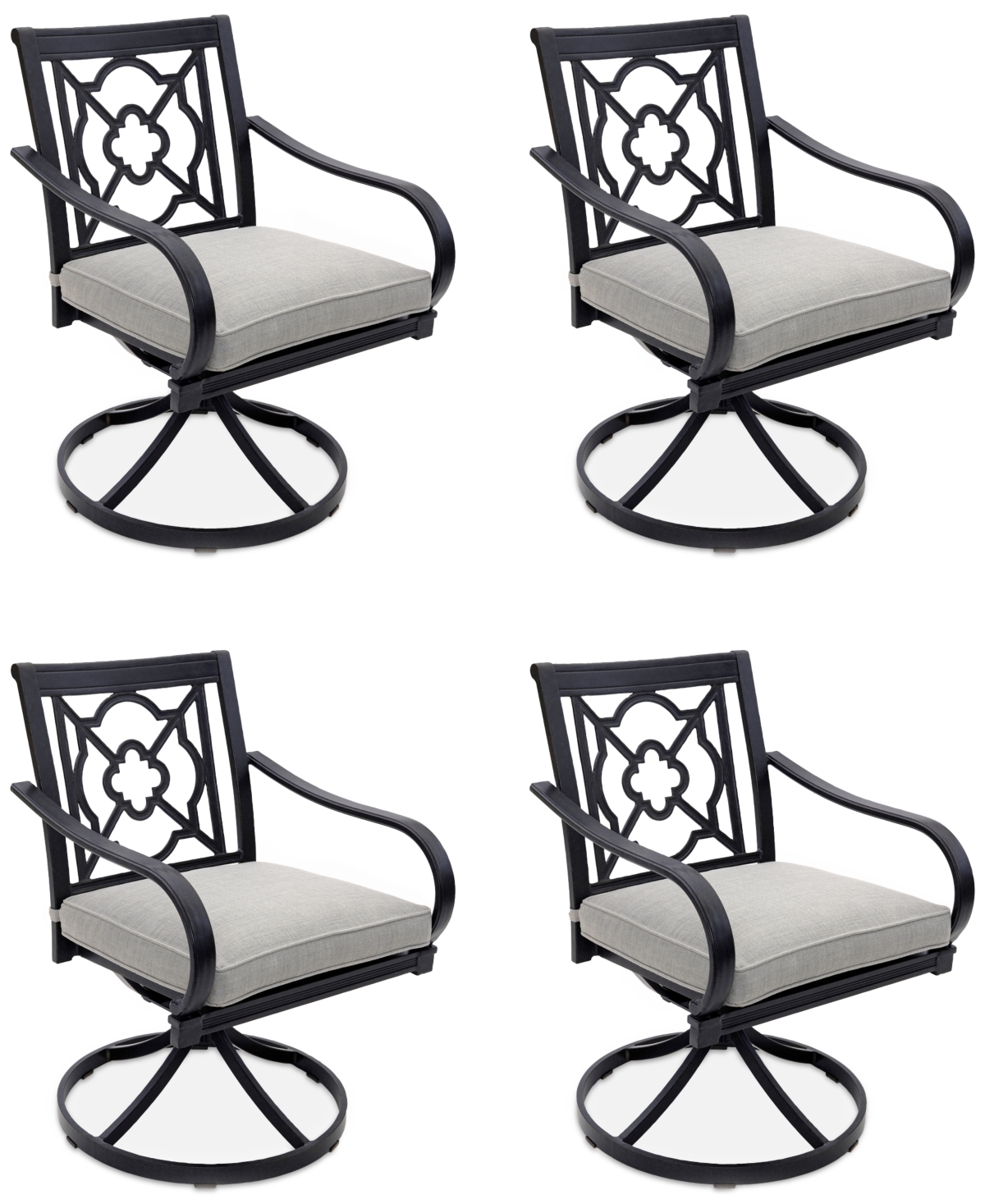 Click here for St Croix Outdoor 4-pc Swivel Chair Bundle Set  Cre... prices