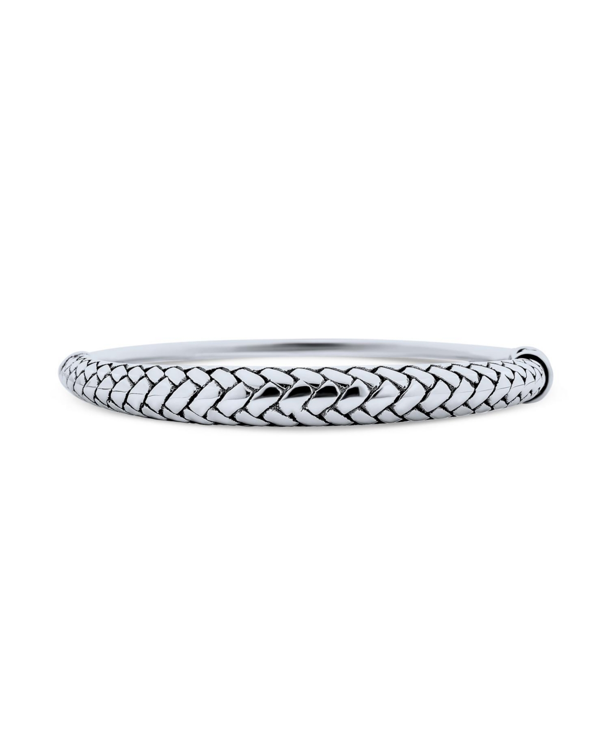 Click here for Bling Jewelry Hollow Bali Braided Basket Weave Whe... prices