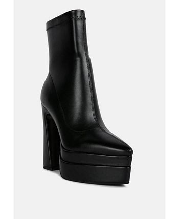 London Rag Dextra high platform ankle boots - Macy's