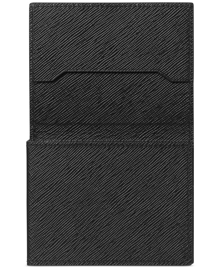 Montblanc Sartorial Leather Card Holder - Macy's