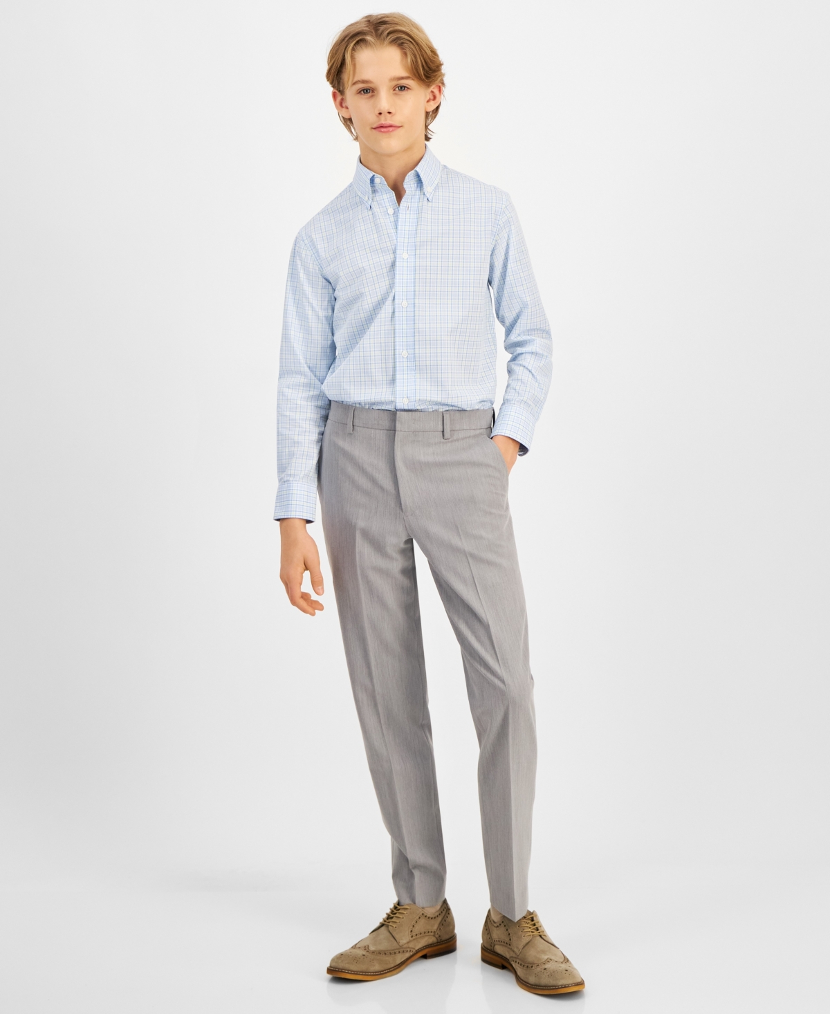 Click here for B By Brooks Brothers Big Boys Classic Machine Wash... prices