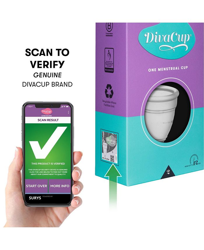 Divacup Diva Cup - Menstrual Cup - Feminine Hygiene - Leak-Free - BPA ...