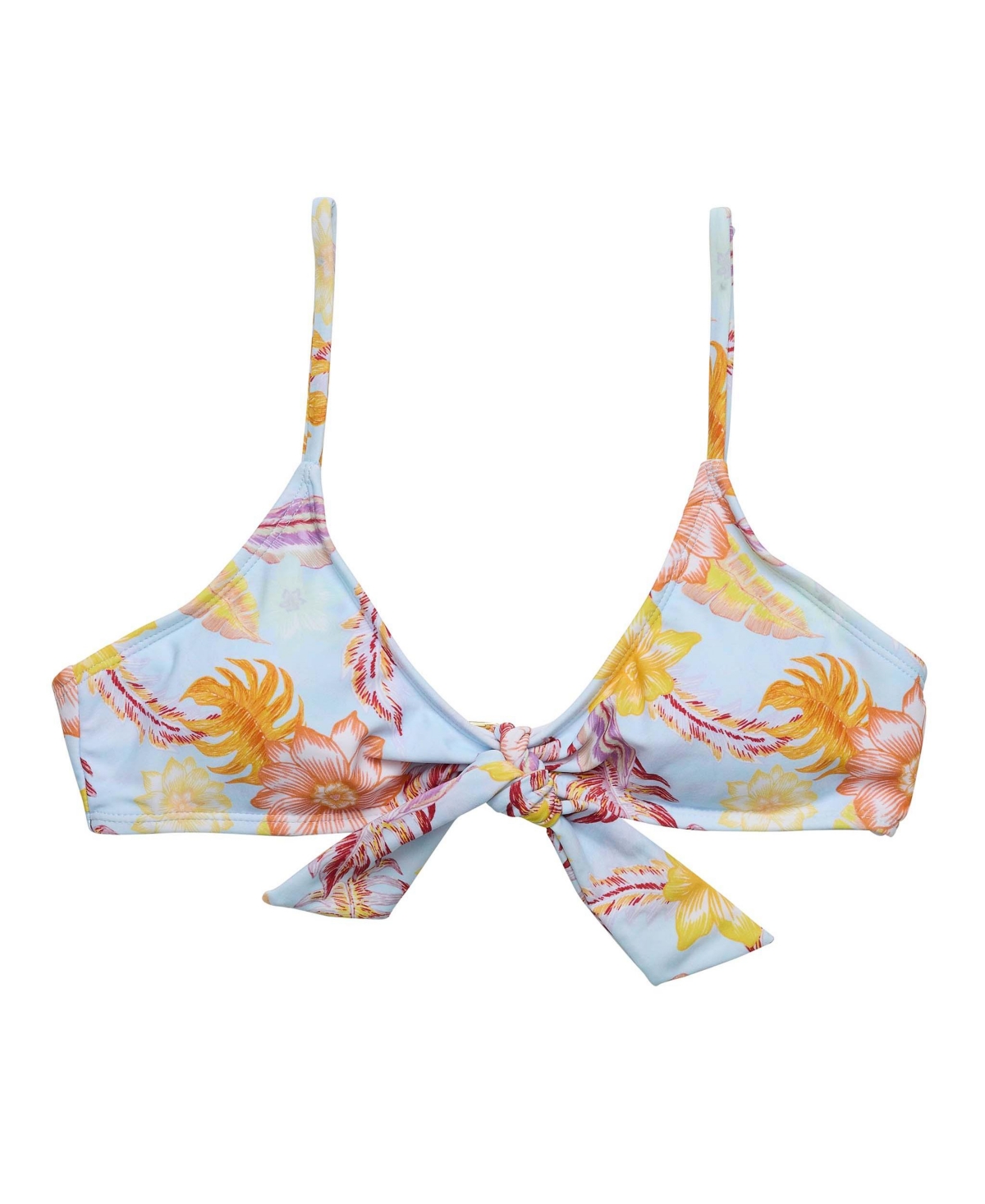 Click here for Ladies Boho Tropical Sustainable Bikini Top - Mult... prices