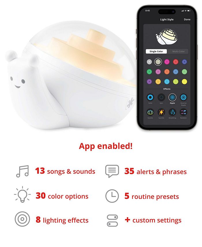 Skip Hop Smart Snail Baby Boys or Baby Girls 3-in-1 Sound and Routine ...