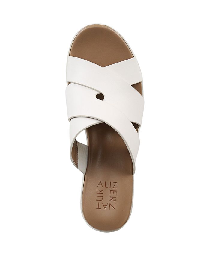 Naturalizer Rowena Slide Wedge Sandals - Macy's