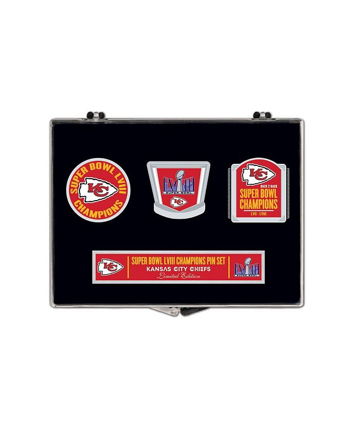 Wincraft Kansas City Chiefs Super Bowl LVIII Champions Three-Piece ...