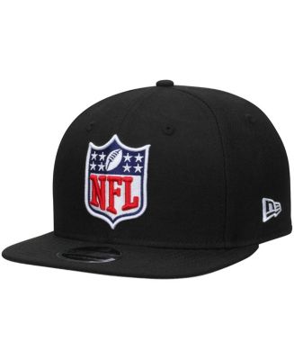 Men's New Era Black NFL Shield Logo Original Fit 9FIFTY Adjustable ...
