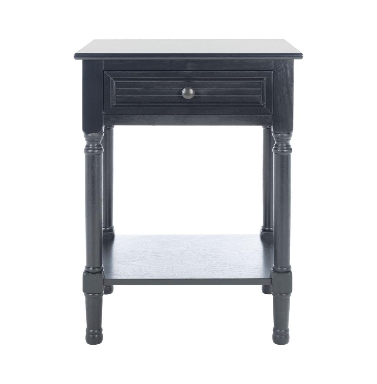 Click here for Tate 1Drw Accent Table - Black prices