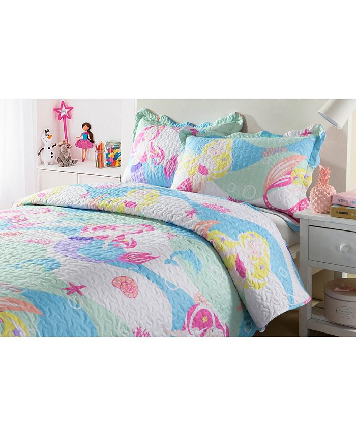MarCielo Kids Girls Quilt Set Bedspread Coverlet Set A94 - Twin - Macy's