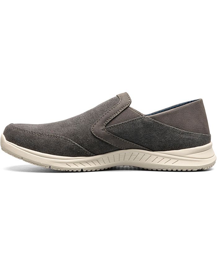 Nunn Bush Men's Conway Ez Canvas Moc Toe Slip On Shoes - Macy's