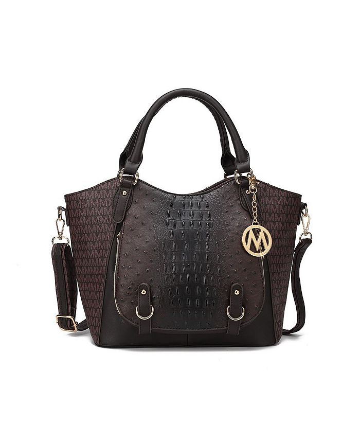 MKF Collection Jacqueline Signature Satchel Bag by Mia K. - Macy's