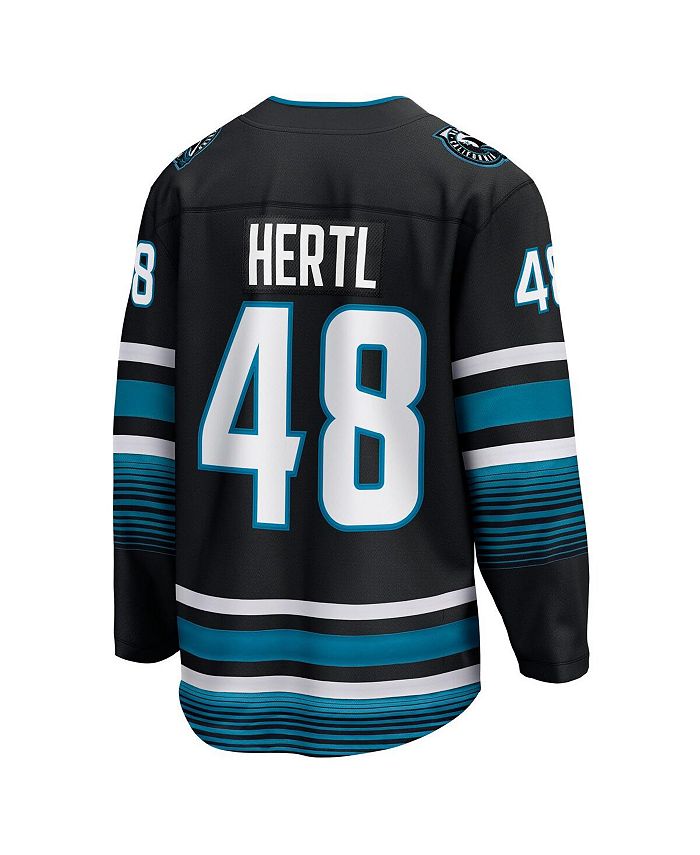 Fanatics Men's Tomas Hertl Black San Jose Sharks Alternate Premier ...
