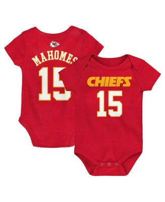 Baby Boys and Girls Patrick Mahomes Red Kansas City Chiefs Mainliner ...