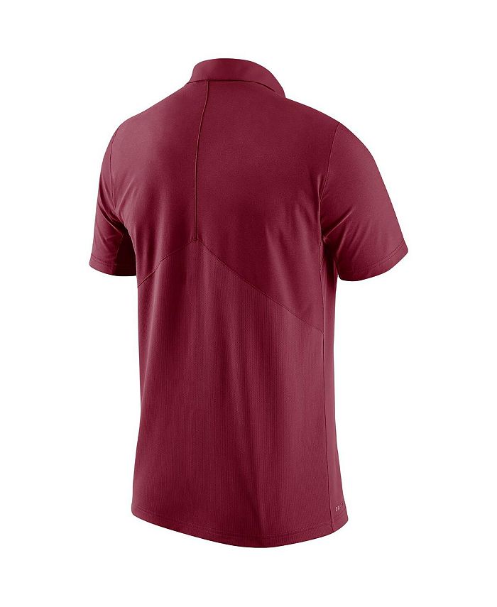 Nike Men's Cardinal Arkansas Razorbacks Coaches Performance Polo Shirt ...
