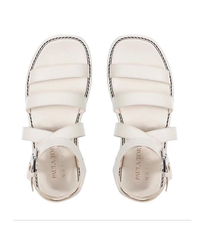 Paula Torres Women's Pamplona Chunky Flatform Gladiator Sandals - Macy's