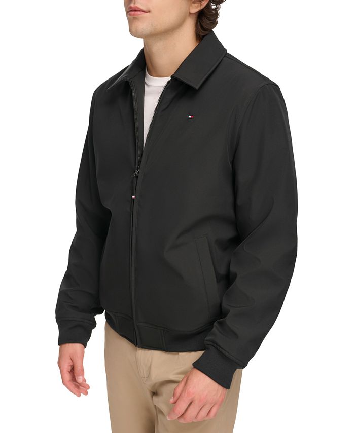 Tommy Hilfiger Men's Classic Soft-Shell Bomber Jacket - Macy's
