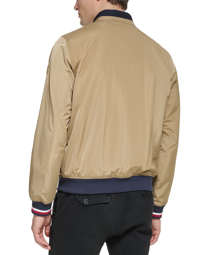 Tommy Hilfiger Men's Lightweight Spring Bomber Jacket - Macy's
