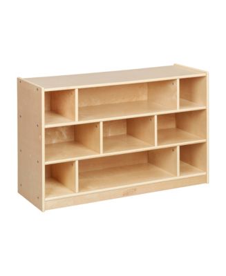 ECR4Kids Mobile Block Storage Cart, Medium, Natural - Macy's