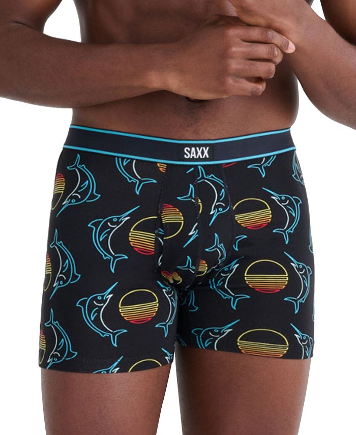 SAXX Men's Daytripper Sunset Crest Relaxed Fit Boxer Briefs - Macy's