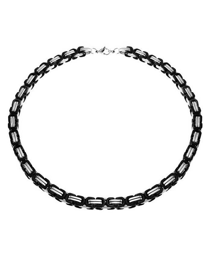 Bling Jewelry Mechanic Byzantine Biker Jewelry Urban Double link ...
