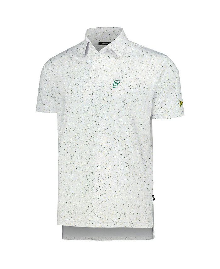 Breezy Golf Men's White WM Phoenix Open Splatter Polo - Macy's